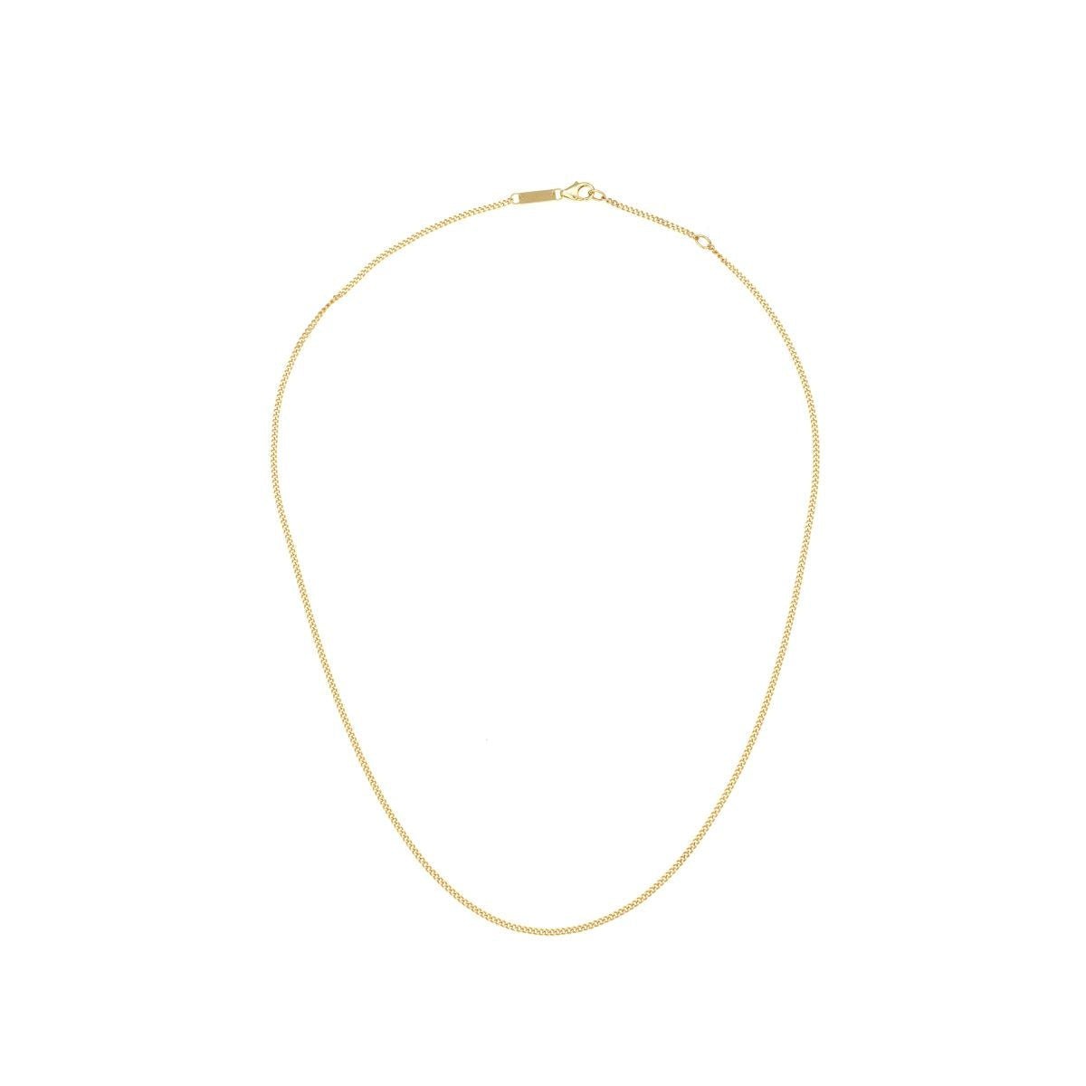 18" Finished Small Curb Chain exclusive at The Shoe Hive